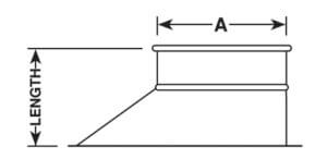 High Efficiency Take Off (Super Heto) with EZ Flange | Sheet Metal ...