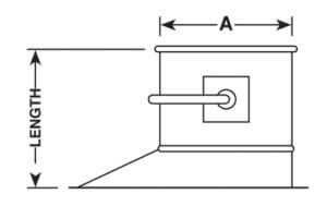 Hi-Efficiency Take off (Super Heto) with 2-inch Standoff with E-Z ...