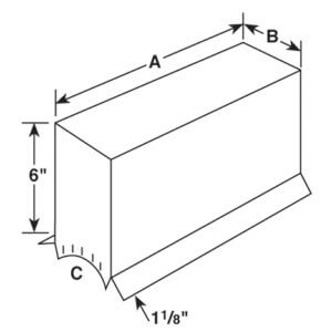 90 Degree PVC Register Saddle
