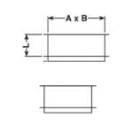 Rectangular Duct Takeoff | Straight 90 Degree Tap
